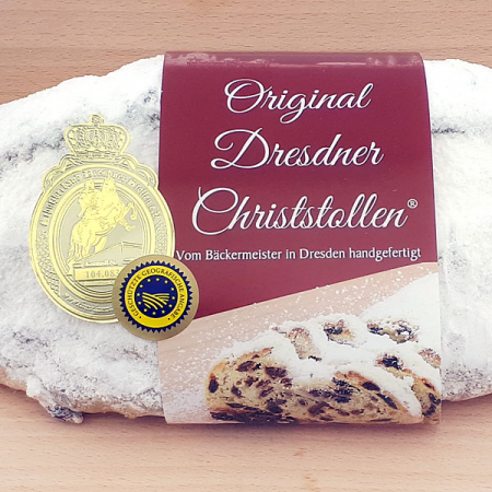 Original Dresdner Christstollen ® 1000 g in gift box – Dresden ...